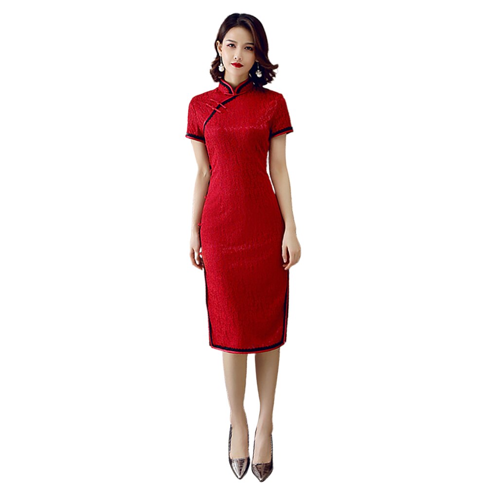 Chinese Qipao Cheongsam Chinese Traditional Dress ... – Vicedeal
