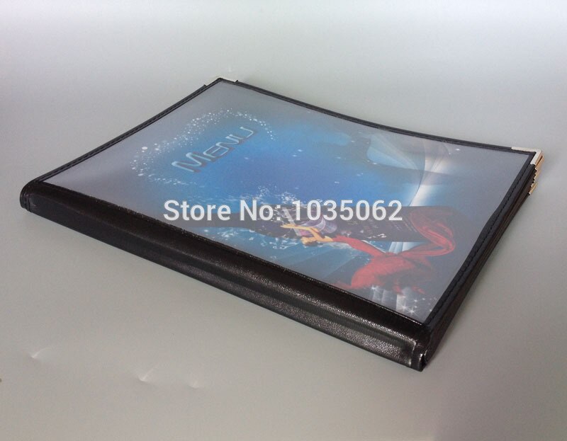 8 Sheets A4 Panel Transparent Menu Cover 16 views ... – Vicedeal