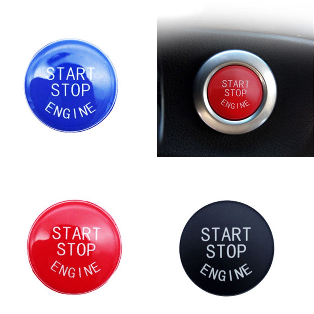 Car Start Stop Engine Push Switch Buttons Trim for... – Vicedeal