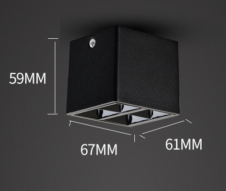 LED Mini Small Square Led Ceiling Spotlight Home B... – Grandado