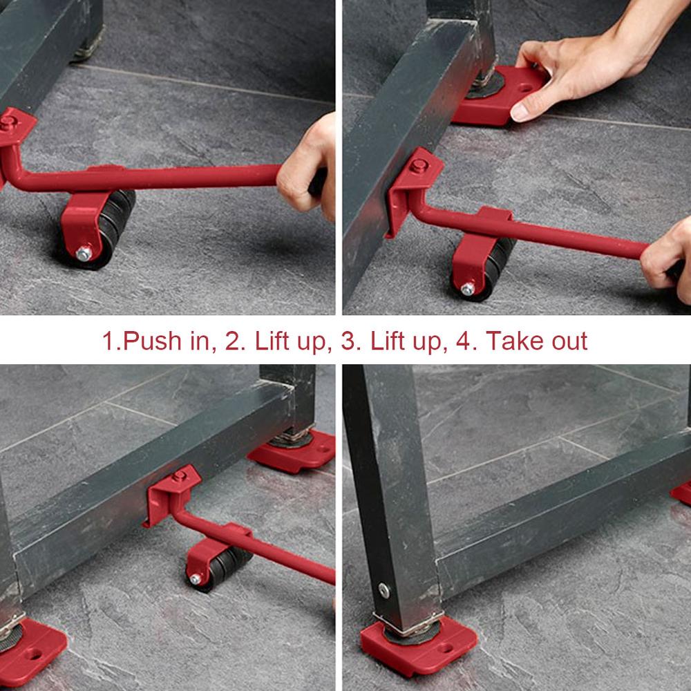 Easy Furniture Lifter Mover Tool Set Heavy Stuffs ... – Vicedeal