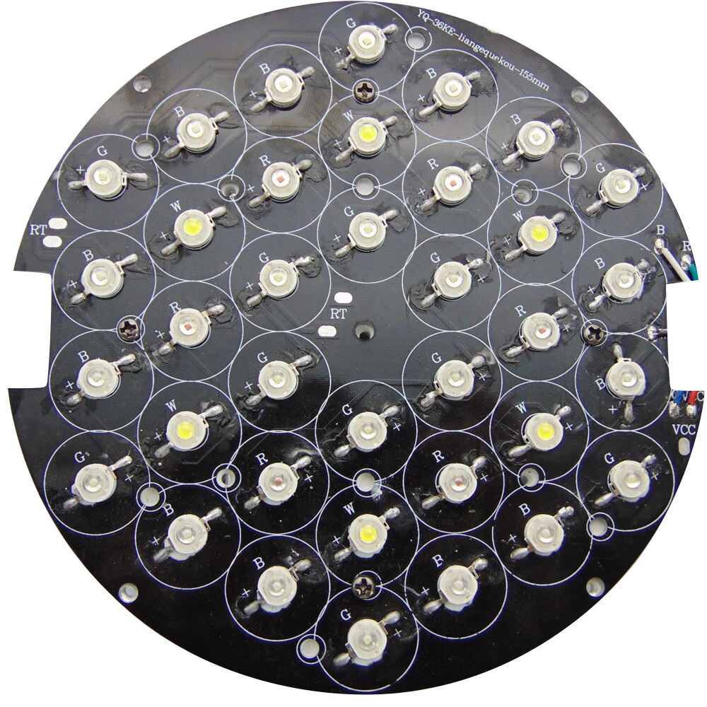 RGBW 3in1 36x3w Super Bright LEDs (only leds) for ... – Vicedeal
