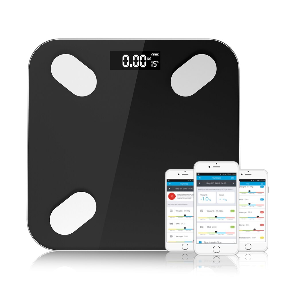 Bluetooth Body Fat Scale BMI Scales Smart Wireless... – Vicedeal