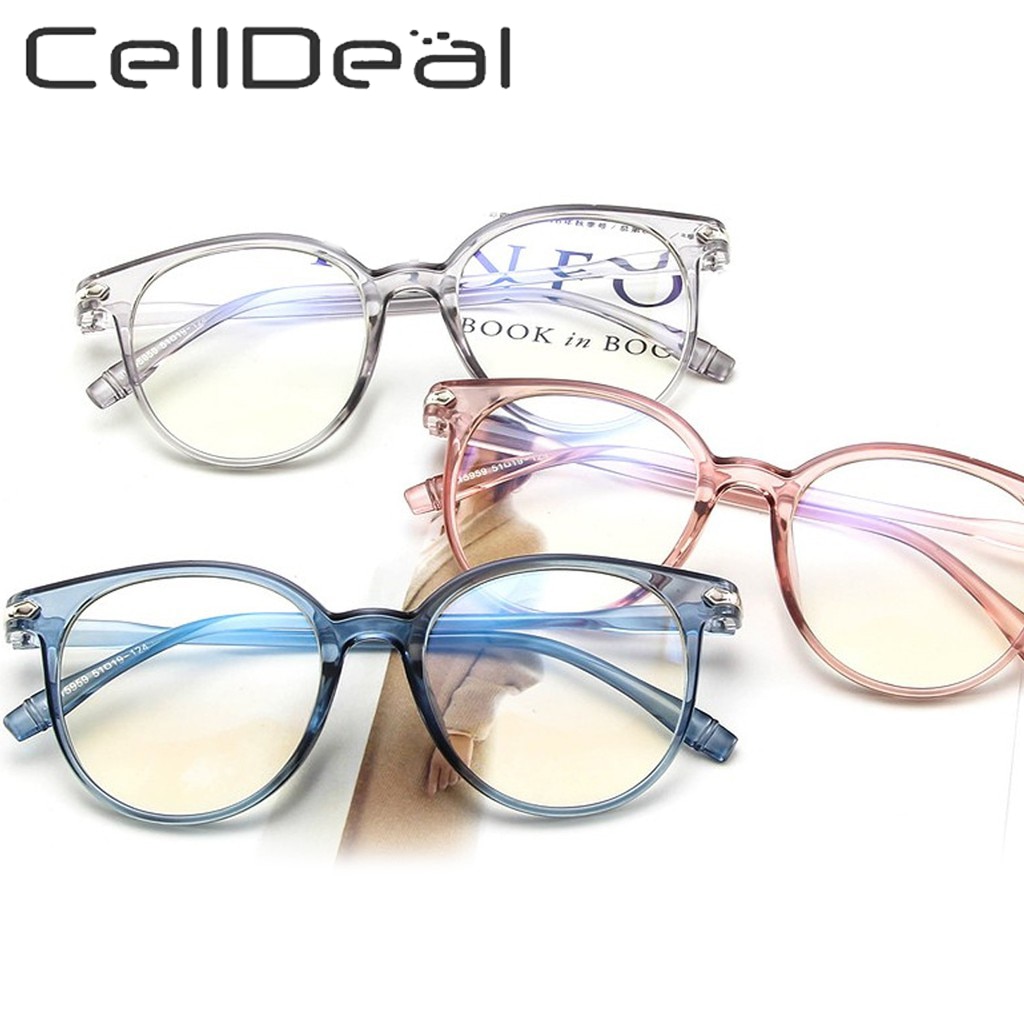 5 colors Clear Jelly Pink Glasses Frame for women ... – Vicedeal