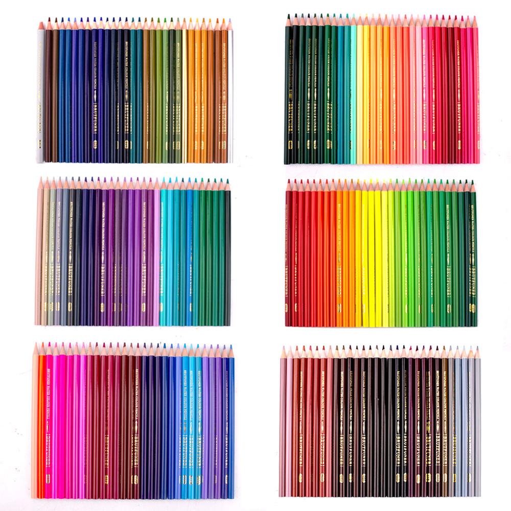 72/120/180 Colors Crayons Watercolor Pencils, Colo... – Grandado