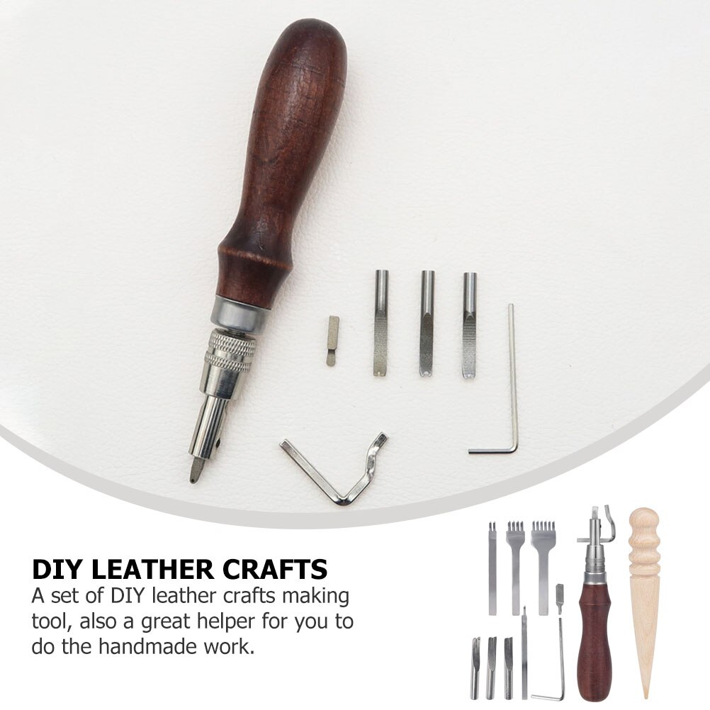 1 Set Leather Crafting Tools Supplies Leather Star... – Grandado