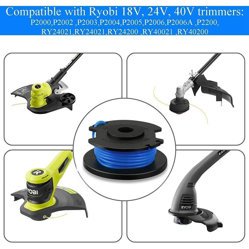 for Ryobi One Plus AC14RL3A 18V 24V 40V 11Ft 0.065... – Grandado