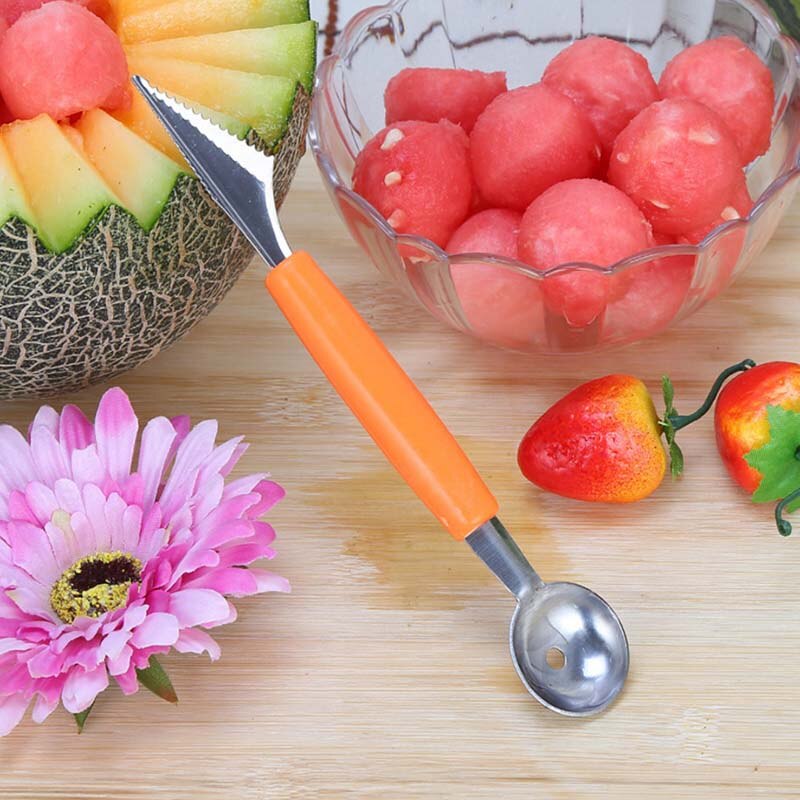 Fruit carving knife fruit digging ball spoon stain... – Grandado