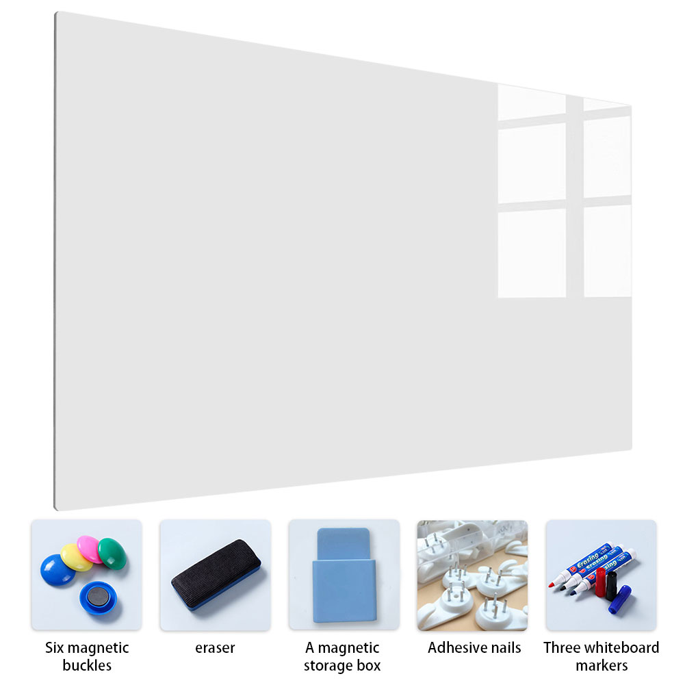 Magnetic White Board Sticker Removable Wall Dry Er... – Grandado