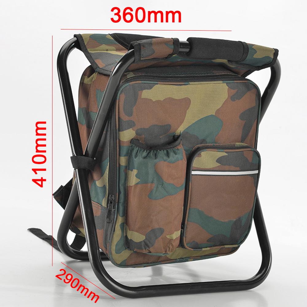 Folding Fishing Chair 600D Oxford Cloth Portable L... – Vicedeal
