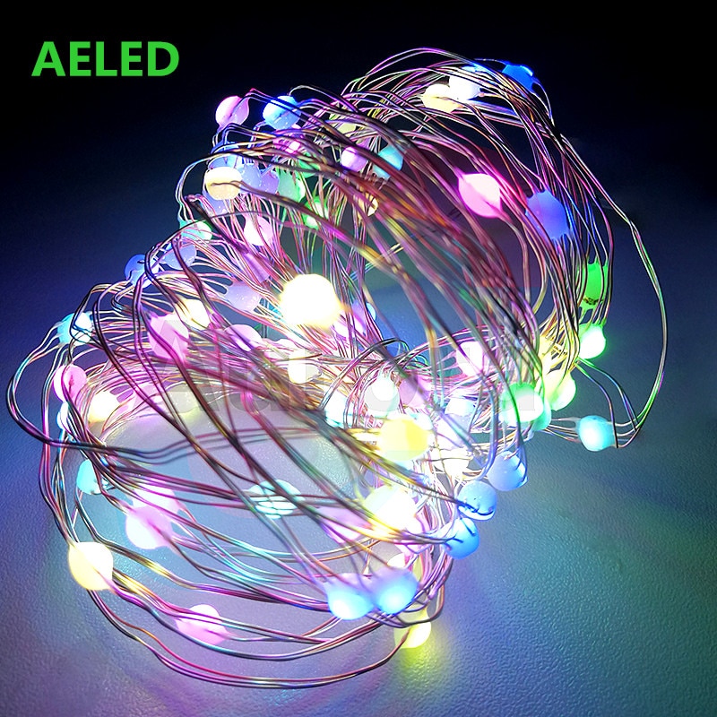 10M Christmas Wedding Party Decoration Light WS2812B SK6812 Pixels RGB ...