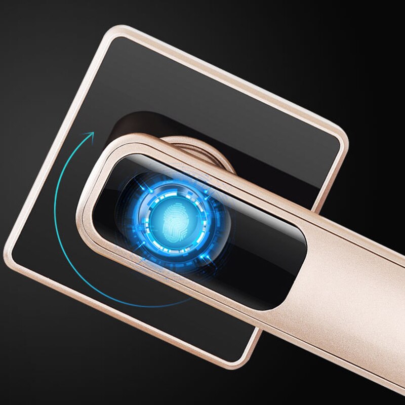 Optical Fingerprint Smart Electronic Door Lock Key... – Grandado