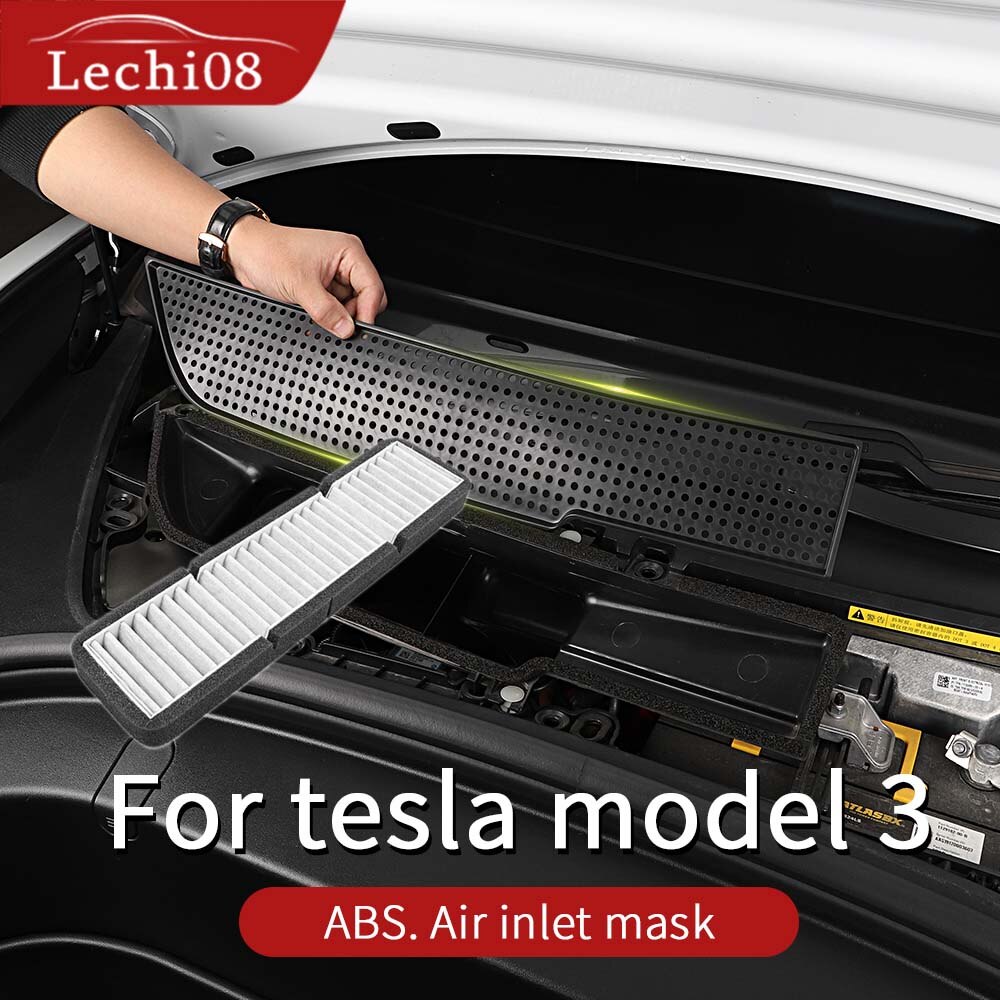 Car Air Flow Vent Inlet Filter For Tesla Model 3 A... – Vicedeal