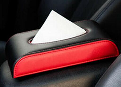 Universal Black Pu Lederen Auto Tissue Box Cover S... – Grandado