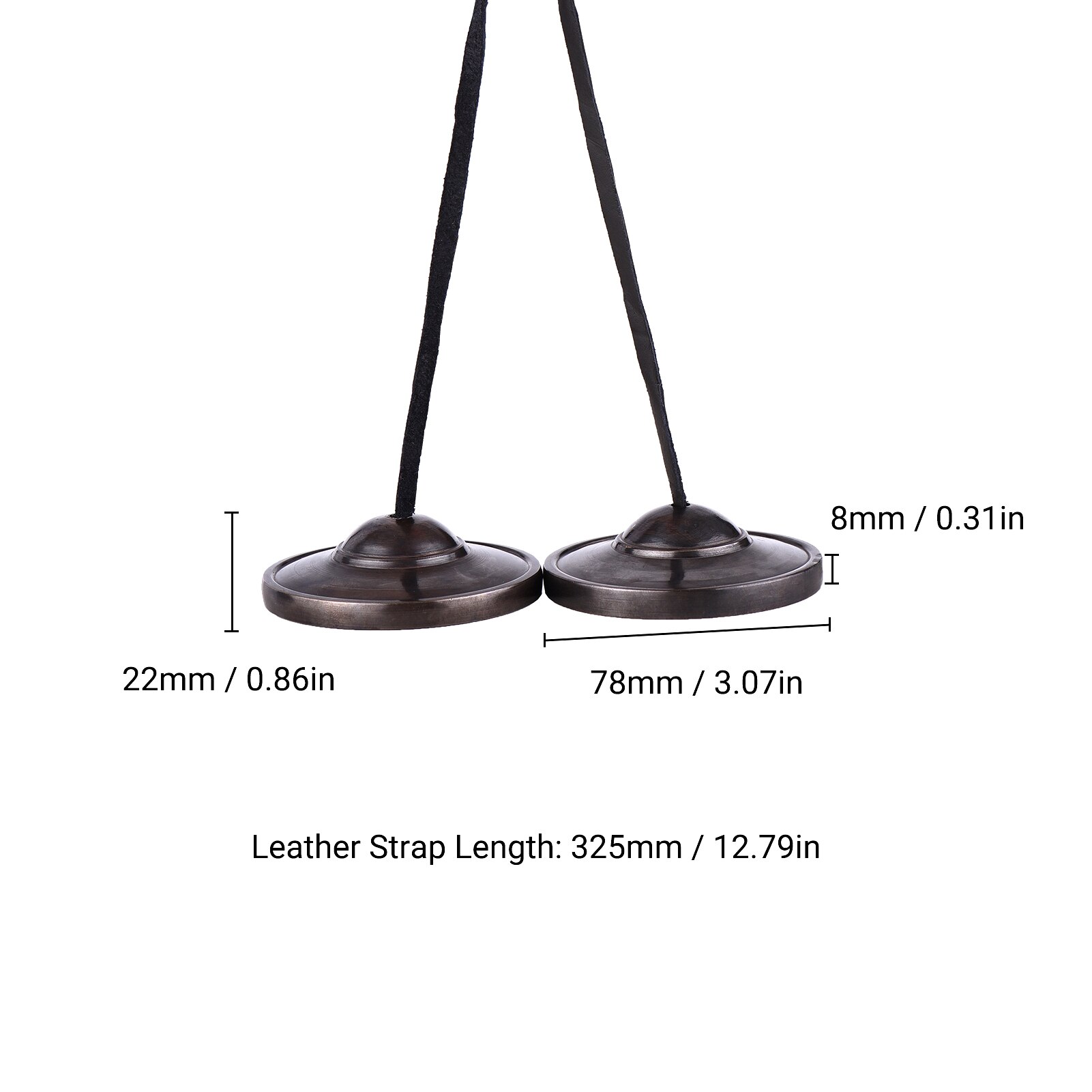 3-Inch Bronze Yoga Cymbal Bell Tibetan Buddhist Me... – Grandado