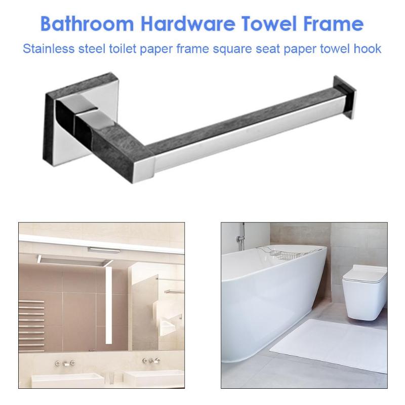 Rvs Wandmontage Toiletpapier Frame Houder Tissue R... – Grandado