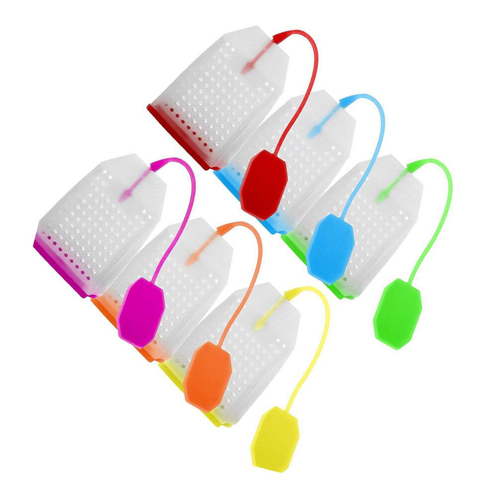 6pcs Silicone Tea Infuser Filter Reusable Silicone... – Vicedeal