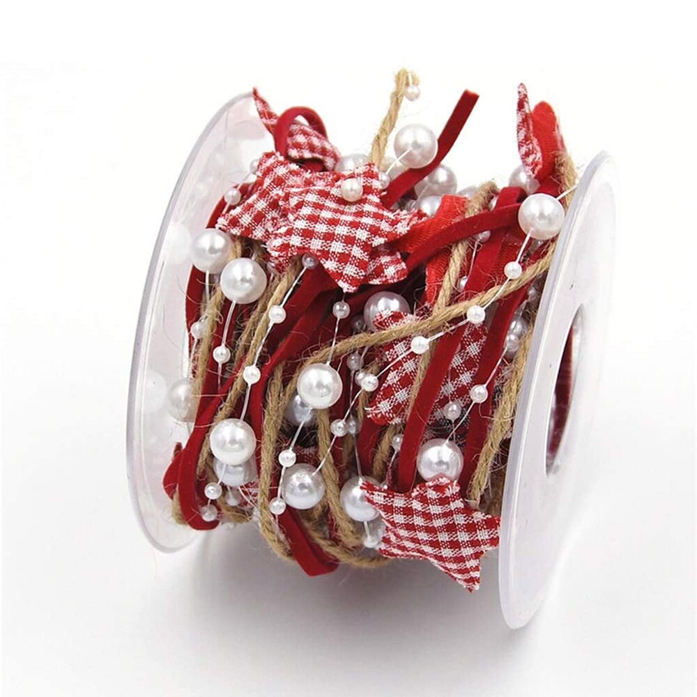 Christmas ribbon Christmas tree ribbons handmade f... – Grandado