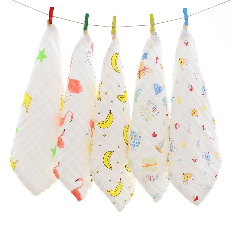 6 Lagen Baby Handdoek Katoen Veeg Gezicht Handdoek... – Grandado