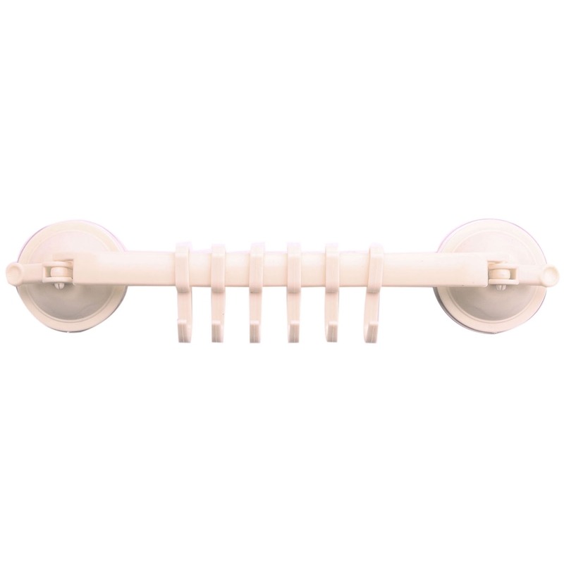 Lock Type Suction Cup 6 Hook Kitchen Toilet Bathro... – Grandado