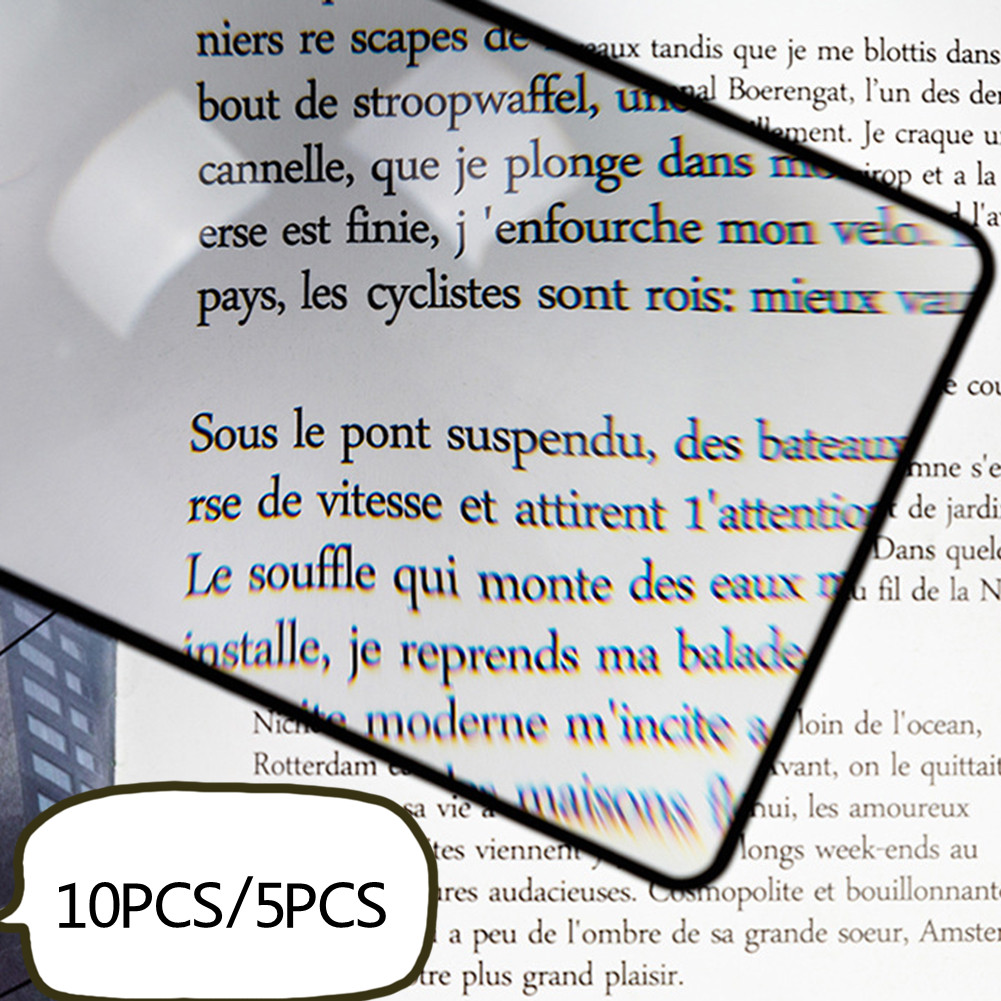 Book Page Magnification Magnifying Glass Reading A... – Grandado