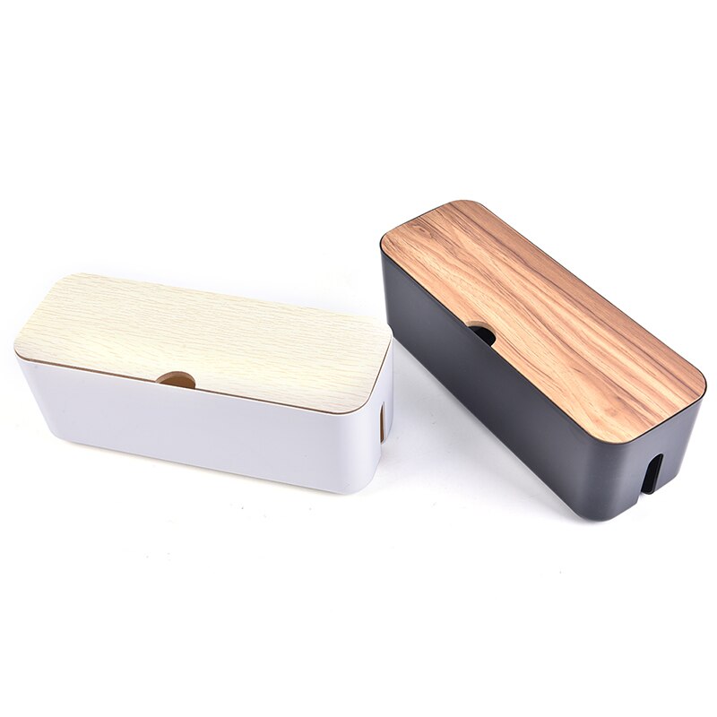 1pc kabel opbevaringsboks plast strømskinne kabel ... – Vicedeal