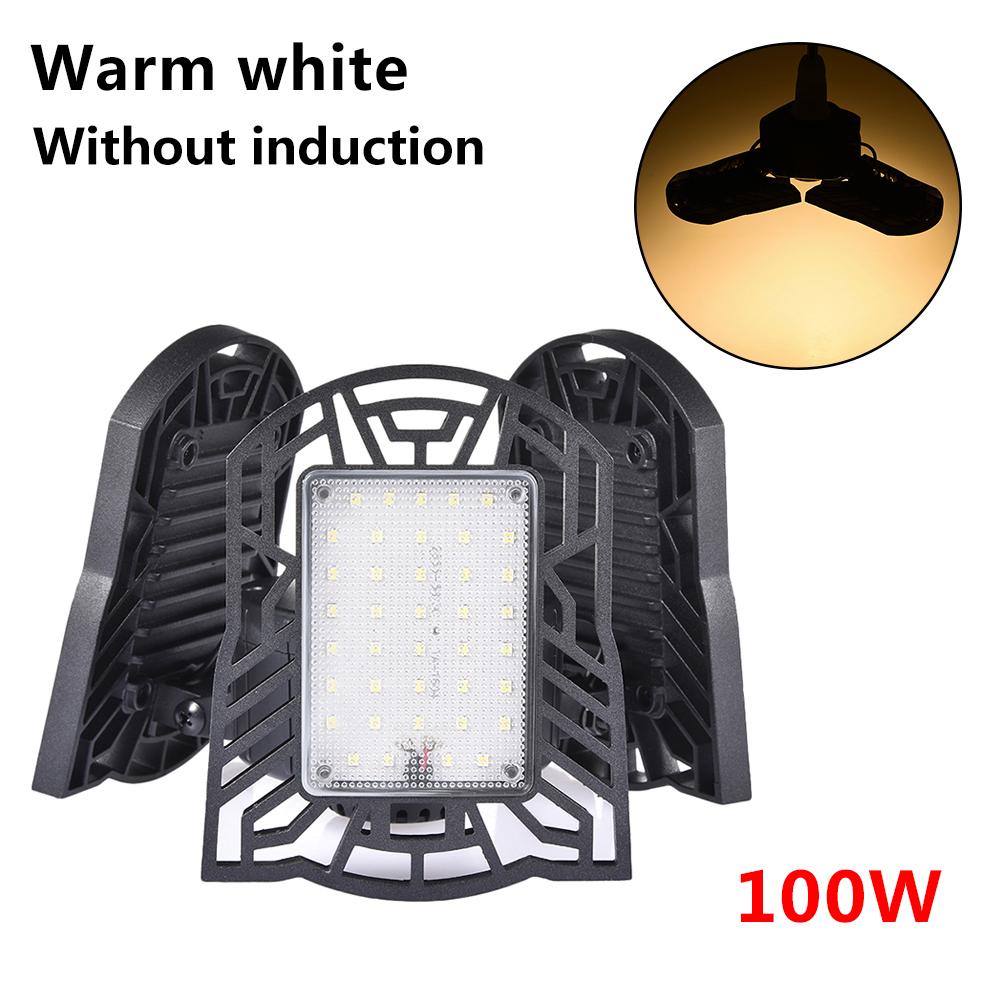 100w Motion Activated Garage Lamp LED Vervormbare ... – Grandado