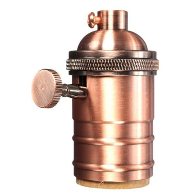 Vintage Edison Lamp Socket E27 Schroef 250V Lamp B... – Grandado