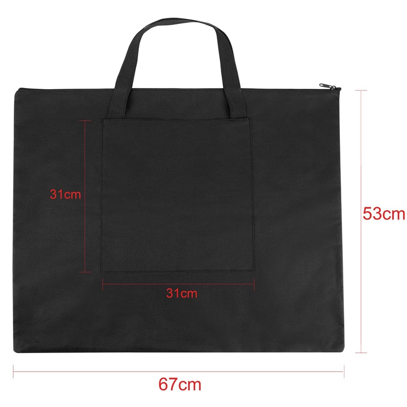 2Pcs Art Portfolio Tote Bag 20 X 26 Inches Waterpr... – Grandado