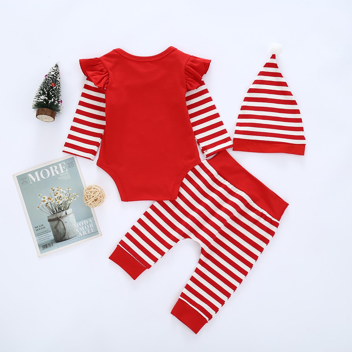 Kerst Pasgeboren Baby Meisjes Jongens Kleding Sets... – Grandado