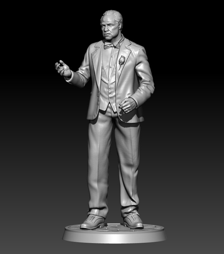 1/24 75mm 1/18 100mm Resin Model Kits Old Man Scul... – Grandado