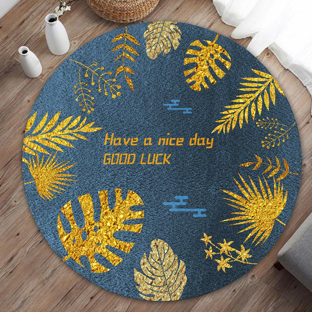 Home Floor Mat Carpet Round Swivel Chair Area Rug ... – Vicedeal