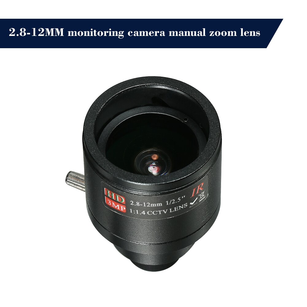 M12 HD 2.8-12mm 3 Megapixel F1.4 Manual Focus Zoom... – Grandado