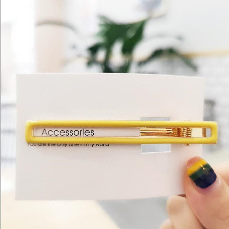 1pcs Sweet Color Hair Clips Candy Fluorescence Col... – Grandado