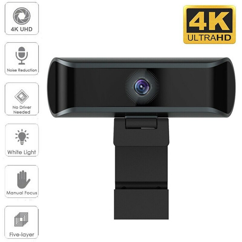 4K Hd 1080P Autofocus Webcam Camera Ingebouwde Mic... – Grandado