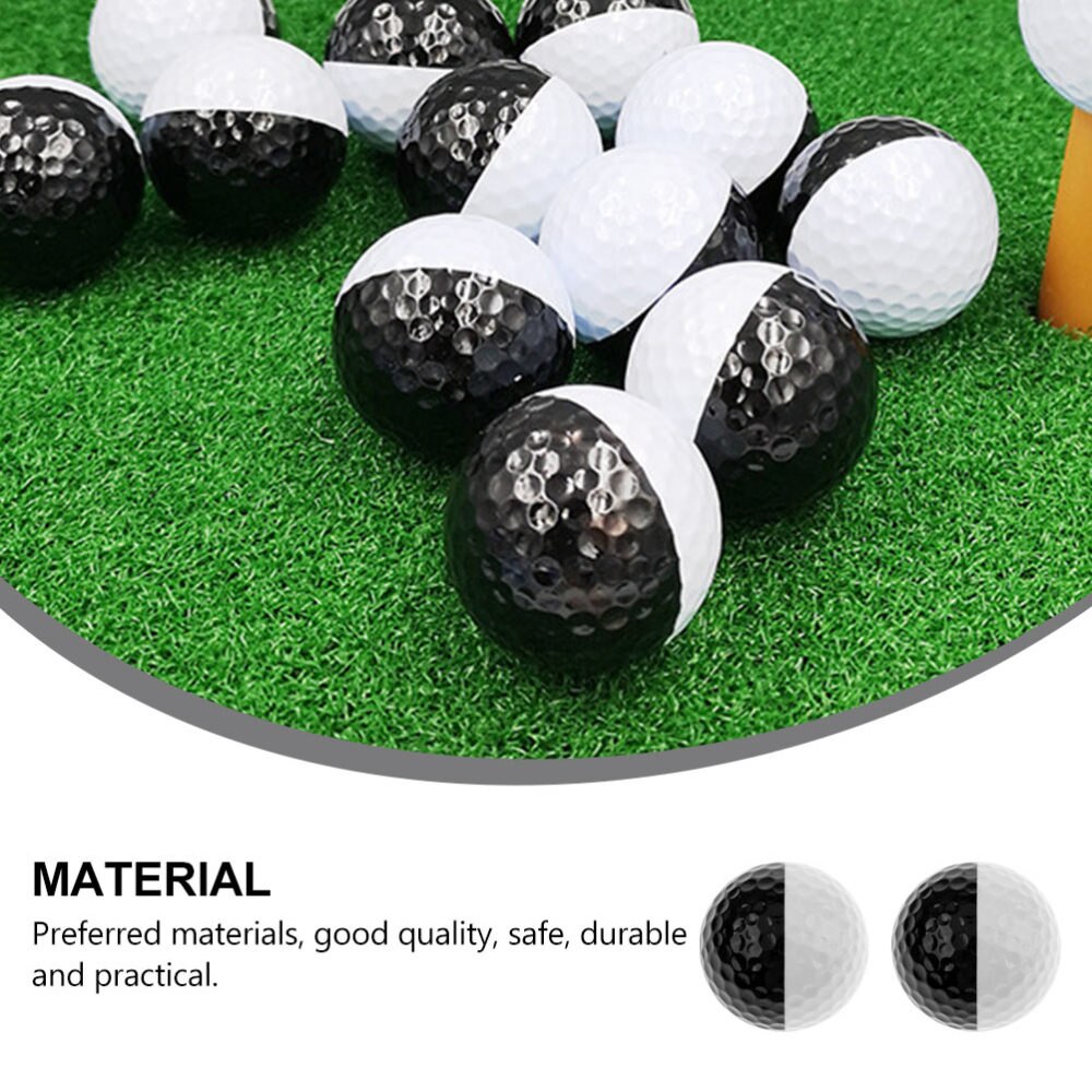 2Pcs Double Color Balls Double-Layer Golfing Balls... – Grandado