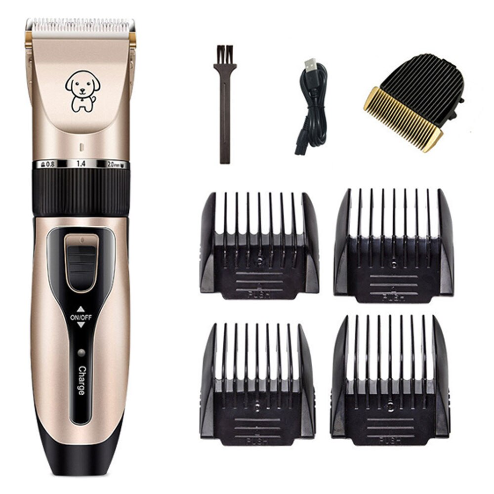 Dog cat haircut clipper low noise pet shaver recha... – Grandado