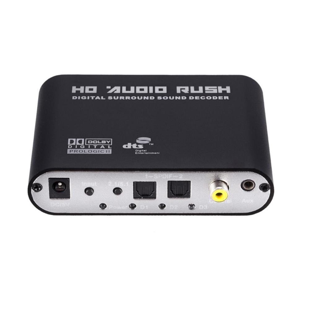 5.1 Ch Audio Decoder Spdif Coaxiale Rca Dts AC3 Op... – Vicedeal