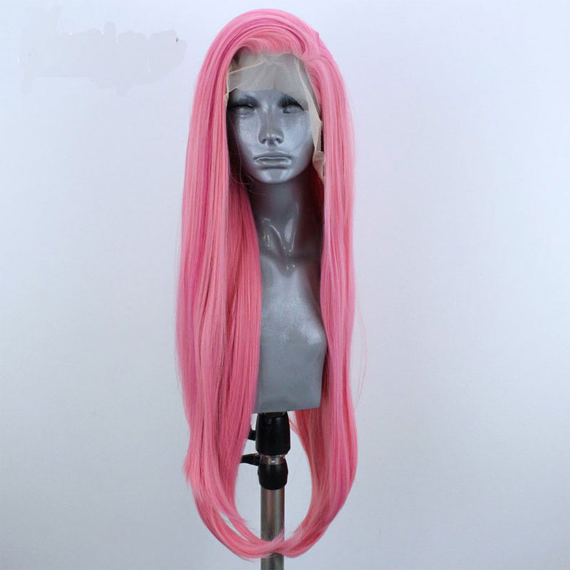 Bombshell Roze Steil Haar Synthetische Lace Front ... – Grandado