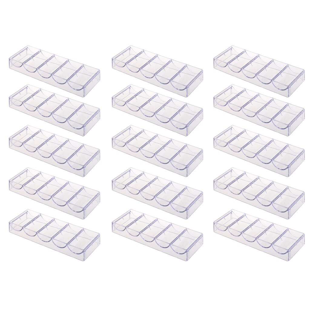 Casino Gambling Poker Chips Tray Rack Acrylic Hold... – Grandado