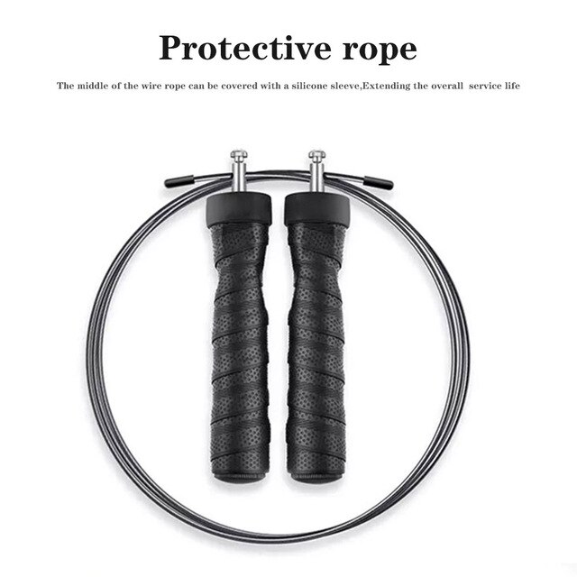 Dubbele Draad Zware Metalen Blok Skipping Oefening... – Grandado