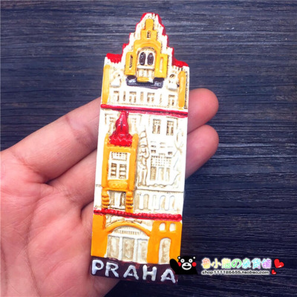 Praha Prague, Czech 3D Resin Fridge Magnets Touris... – Grandado