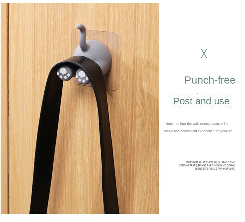 Pvc Plug Kleine Haak Houder Muurbeugel Zelfklevend... – Grandado