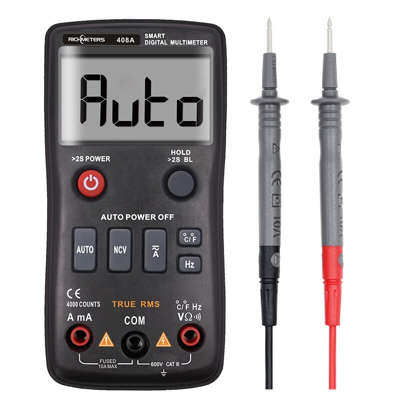 RM408A Digital Multimeter NCV True RMS with Temper... – Grandado