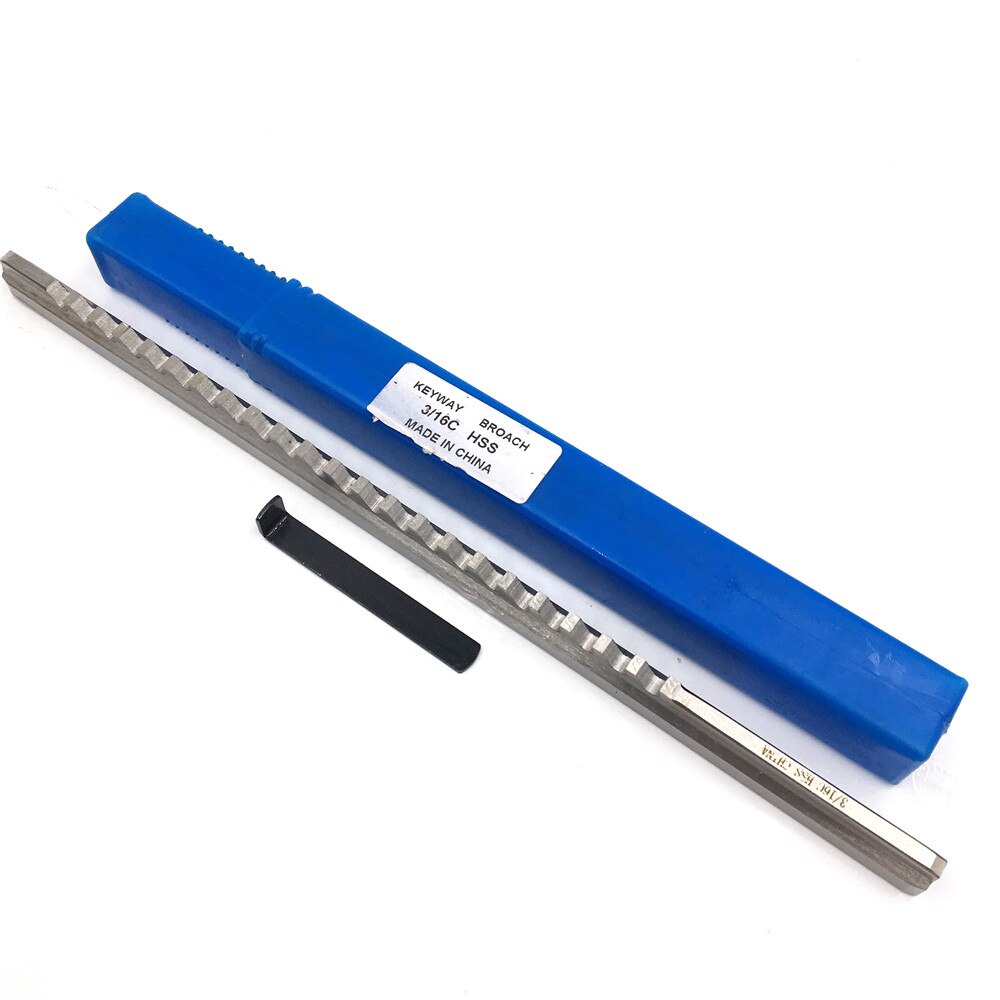 Push-Type Broach Cutting Tool 3/16 C Keyway Broach... – Vicedeal