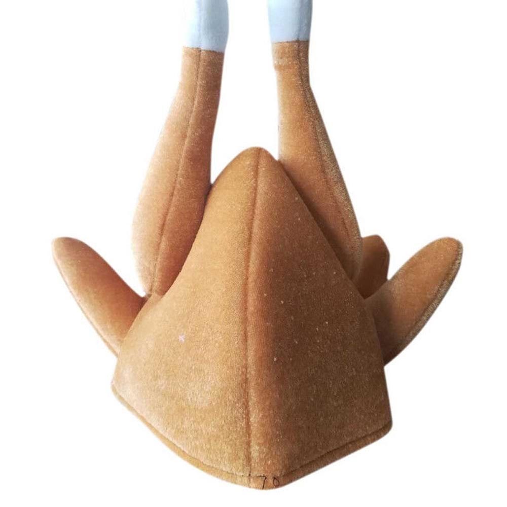 Turkey Thanksgiving Hat Novelty Cooked Chicken Bir... – Vicedeal
