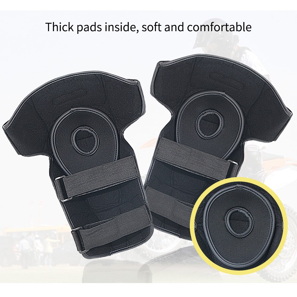 Motorcycle Honingraat Knie Guards Moto Kniebescher... – Vicedeal