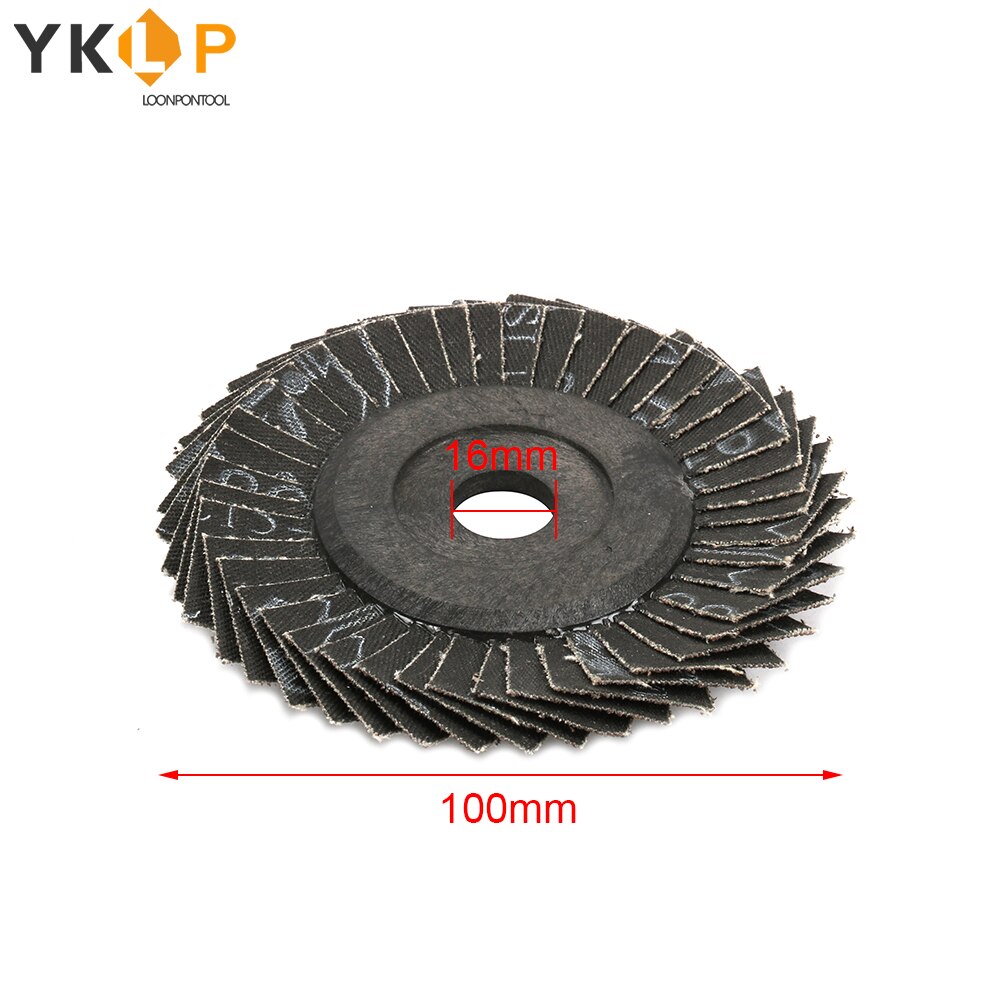 10Pcs 4 inch 80/320# Flap Sanding Disc with 5/8" B... – Vicedeal