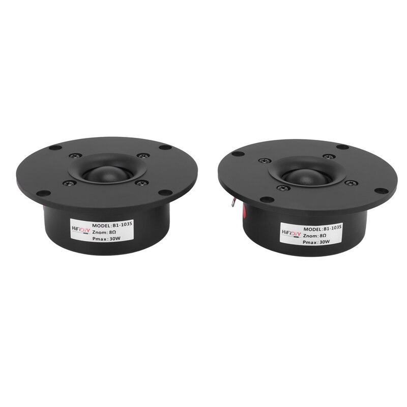 Hifi 4 Inch Tweeter Luidspreker Zwarte Zijde Membr... – Grandado