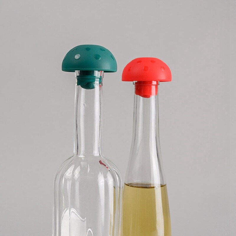 Mushroom Silica Gel Wine Bottle Split Wine Seal Se... – Vicedeal